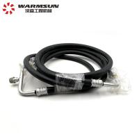 China 60250665 SG5-445230-171 Original Excavator AC System Rubber Exhaust Hose For SANY for sale