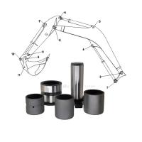 China Annealed Strength Steel Excavator Bucket Bushing For Construction Equipment for sale
