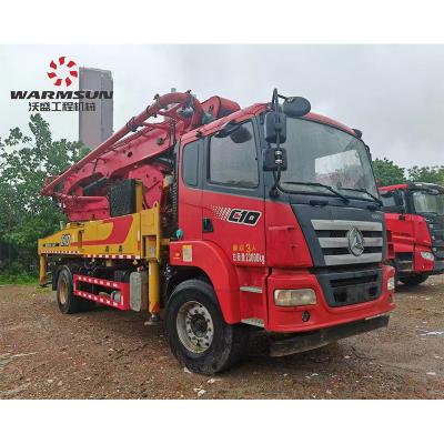 China 2021 SANY Used Concrete Pump Truck for Sale 39 Meters Used Machinery for sale