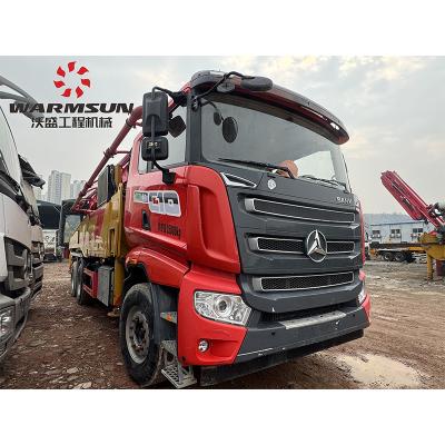 China 2022 SANY Used Concrete Pump Truck 49 Meters for Construction and Energy Mining for sale
