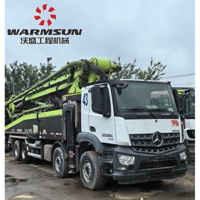 China High-Quality Zoomlion Used Concrete Pump Truck (63 Meters) for Sale – 90% New for sale