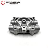 China B229900003360 ME088794 SY215 Excavator 6D34 Engine Oil Filter Mounting Base for SANY for sale