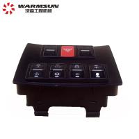 China Truck Crane Parts 60346000 Plastic And Copper Bus Key Panel Black For Crane for sale