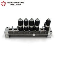 China Excavator Hydraulic Parts 8 Way Solenoid Valve Manifold for sale
