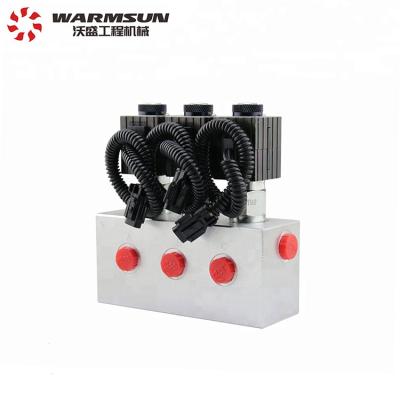 China 60111215 Directional Solenoid Valve Set For SANY SY135 Excavator for sale