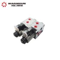 China SANY Excavator Hydraulic Solenoid Valve , Wearproof 6 Way Reversing Valve for sale