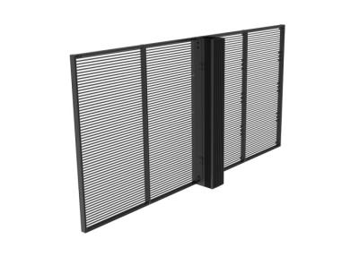 China P7.8 Transparent LED Screens DP1.2 Waterproof Indoor Digital Signage Display for sale