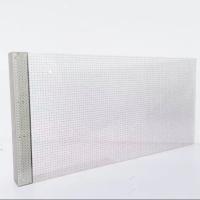 China Full Color 2.5mm Ultra thin Transparent LED Screen video wall for Presentation for sale