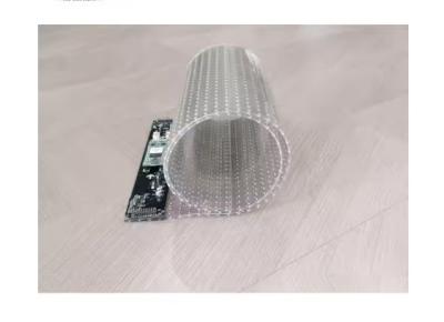 China Flexible Transparent LED Film P6.25, Glass Wall Lightweight High Brightness outdoor for sale