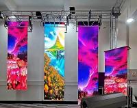 China Flexible LED Roll-Up Display P1.5, Space-Saving Design Conference ,Shows ,Theater for sale