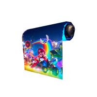 China Roll Up LED Floor Screen P2.6 Ultra Thin 17mm Magic Carpet Display Front Service for sale