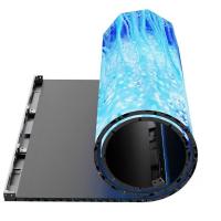 China P0.78 Fine-Pitch Roll-Up LED Display HOB Technology Space-Saving Design Stage Background Screen for sale