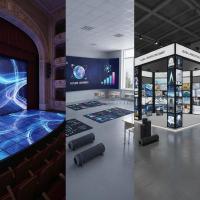 China Flexible LED Roll-Up Display with P1.25mm Pixel Pitch and 600-800nits Brightness for Space-Saving Design for sale