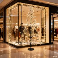 China Simulated wire Christmas tree - suitable for holiday home decoration. Copper wire LED tree lights of various heights for Christmas parties. for sale
