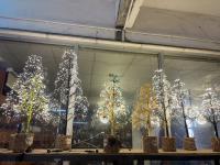 China Simulated wire Christmas tree - suitable for holiday home decoration. Copper wire LED tree lights of various heights for Christmas parties. for sale