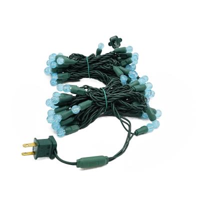 China Commercial-Grade 110V US-Style Christmas Light String With Plug-In Function For Outdoor Use, 5mm Mini LED String Lights For Holiday Trees for sale