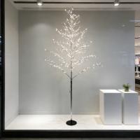 China 1.2m Tree-shaped LED Decorative Lights, 432 Warm White LEDs & 230 Clear Decorative Beads, 12V 9W, Eco-friendly Energy-saving, Suitable for Luxury Hotel/Home/Commercial Use, MOQ 500 Pcs for sale