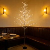 China 1.2m Tree-shaped LED Decorative Lights, 432 Warm White LEDs & 230 Clear Decorative Beads, 12V 9W, Eco-friendly Energy-saving, Suitable for Luxury Hotel/Home/Commercial Use, MOQ 500 Pcs for sale