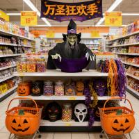 China Halloween Candy Bowl with 25cm Width and Waterproof Design Made from Eco-Friendly Materials for Holiday Parties for sale