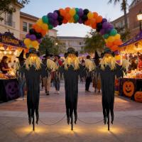 China Halloween Scarecrow Ground Light | 1.2m(H) | 45cm Plug Rod | Glowing Eyes & Sound | Eco-friendly & Waterproof | Home & Commercial | MOQ 500pcs for sale