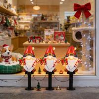 China 35cm Height Christmas Ground Stake Lights with IP65 Waterproof and Energy-Saving LED for Festive Decorations for sale