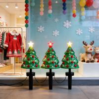 China 40cm Height Christmas Ground Stake Lights with IP65 Waterproof and Energy-Saving LED for Outdoor Festive Decor for sale