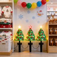 China 40cm Height Christmas Ground Stake Lights with IP65 Waterproof and Energy-Saving LED for Outdoor Festive Decor for sale