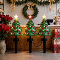 China 40cm Height Christmas Ground Stake Lights with IP65 Waterproof and Energy-Saving LED for Outdoor Festive Decor for sale