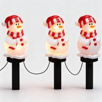 China 40cm Height Christmas Ground Stake Lights with IP65 Waterproof and Energy-Saving LED for Festive Outdoor Decor for sale
