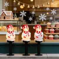 China 40cm Height Christmas Ground Stake Lights with IP65 Waterproof and Energy-Saving LED for Festive Outdoor Decor for sale