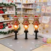 China 45cm Height Christmas Ground Stake Lights with IP65 Waterproof and Energy-Saving LED for Outdoor Holiday Decor for sale