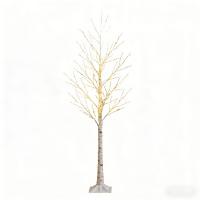 China The luminous birch tree table lamp / floor lamp / copper wire tree lamp - essential items for creating a festive home and entertainment atmosphere during the New Year for sale