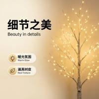 China The luminous birch tree table lamp / floor lamp / copper wire tree lamp - essential items for creating a festive home and entertainment atmosphere during the New Year for sale