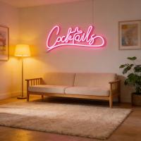 China Plug-in Power Source Neon Lights Modern And Eye-catching Design with Multicolor for sale