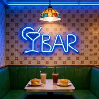 China Modern And Eye-catching Business Neon Signs With Plastic And LED Lights For Your Business Visibility for sale