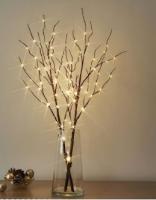 China The luminous birch tree table lamp / floor lamp / copper wire tree lamp - essential items for creating a festive home and entertainment atmosphere during the New Year for sale