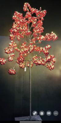 China Full LED Christmas Tree with Collapsible Storage Warm White Lights and Metal Stand for sale