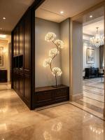 China A Zen-style glowing floral tree lamp featuring soft, gentle light that is easy on the eyes. Simply plug it in to use; it is suitable for placement in tea rooms, living rooms, or any other space. for sale