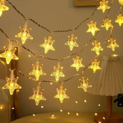 China Multicolor Star Bubble Ball Curtain Lights, LED Fairy String Lights with Two Kinds Pendants, Window Wall Hanging Decor Lights for 【Customizable】 for sale