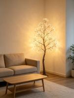 China Simulated Tree Trunk: Features a highly realistic birch-textured trunk and branches; the branches are flexible and can be bent to adjust the shape, offering great malleability for styling as desired for sale