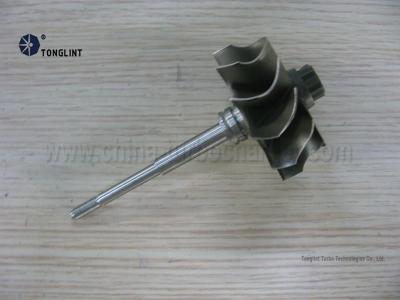 China TD06 55.2x65 Turbocharger Turbine Wheel and Shaft Rotor K418 Forged Heat Treated for sale