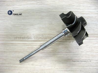 China HX40 H1E Turbocharger Turbine Shaft Wheel 64mm 76mm 12 Blades Forged Heat Treated for sale