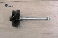 China GT40 Turbocharger Turbine Wheel and Shaft 67.6mm x 77mm Inconel713C 10 Blades for sale