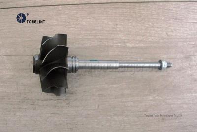 China GT40 Turbocharger Turbine Wheel and Shaft 67.6mm x 77mm Inconel713C 10 Blades for sale