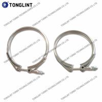 China 304 Stainless Steel Turbocharger Exhaust V-Band Clamp 2.5 Inch 3 Inch for sale