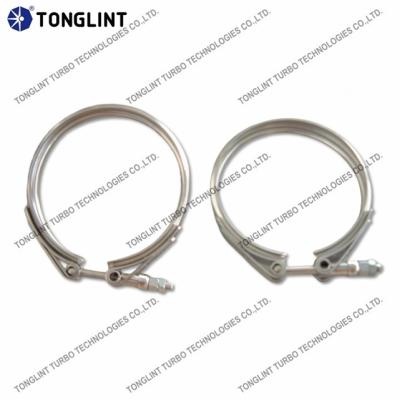 China 304 Stainless Steel Turbocharger Exhaust V-Band Clamp 2.5 Inch 3 Inch for sale