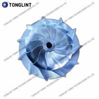 China Billet Turbo Compressor Wheel 17298-30120 for Toyota Land Cruiser Turbo 17201-30110 with 1KD-FTV 3.0L D-4D Engine for sale