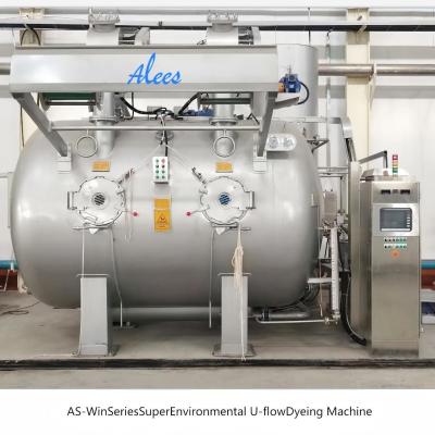 China ECERDYE SF-A800 PLC Touch Screen Automatic Soft Flow Fabric Dyeing Machine with 800kg Capacity and Temperature Control for sale