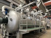 China High Temperature Low Liquor Ration Low Consumption Air Flow Piece Fabric Dyeing Machine for sale