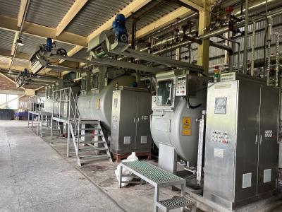 China High Efficiency Low Liquor Ration Cotton Fabric Normal Temperature Dyeing Machine for sale
